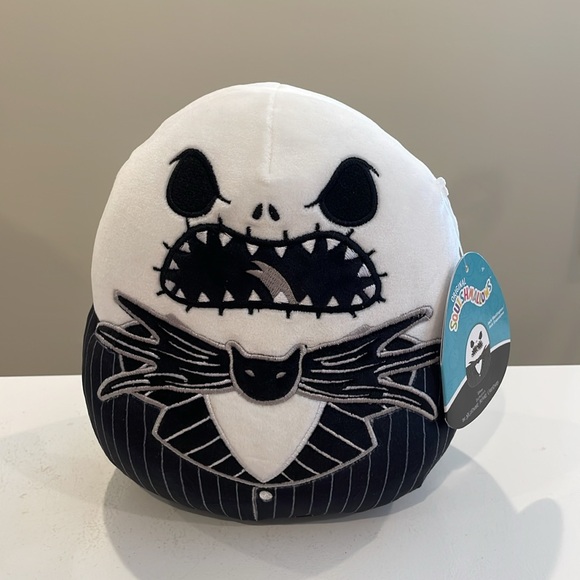 Squishmallows | Other | Nwt 8 Angry Jack Skellington Squishmallow From ...